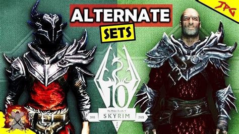 HOW To Get Alternate Daedric Armour Sets In Skyrim Daedric Plate Set