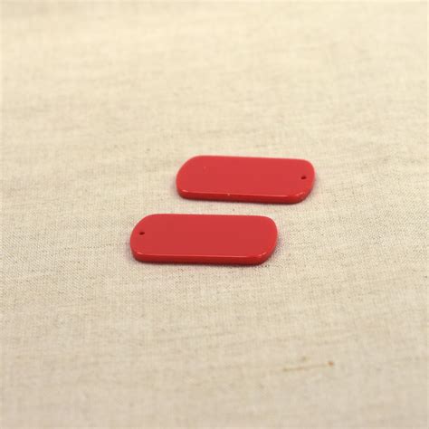 Perle Imagine Pendant Rectangle 38 Mm De Hauteur La Droguerie