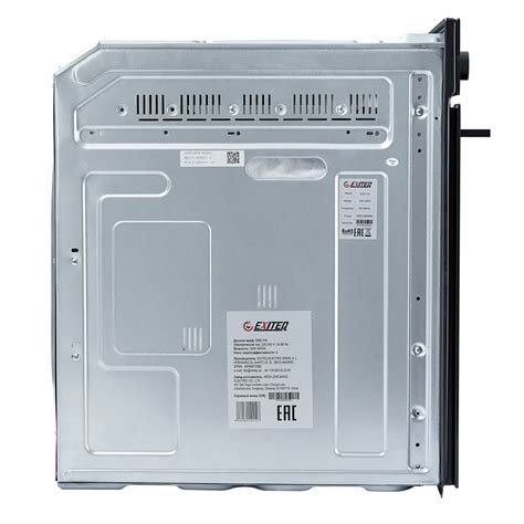Встраиваемый духовой шкаф EXO-110 black - EXITEQ.COM