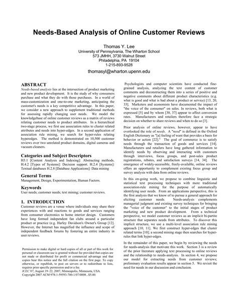 20 Customer Analysis Examples To Download