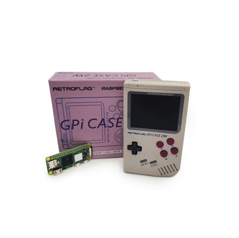 kit oficial recalbox gpi zero 2 con raspberry pi zero 2 w
