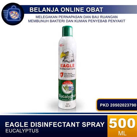 Jual Cap Lang EAGLE EUCALYPTUS DISINFECTANT SPRAY 500 ML Shopee Indonesia
