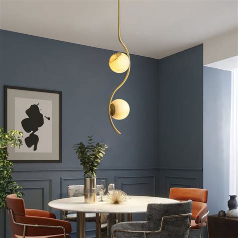 Uva Curved Pendant Lamp Mh Lighting