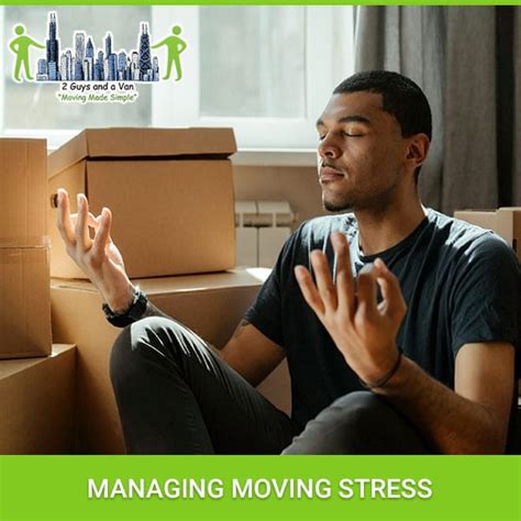 Managing Moving Stress Guys And A Van