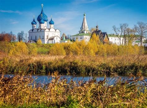 Россия, Золотое кольцо | Соборы, Пейзаж картина маслом, Россия