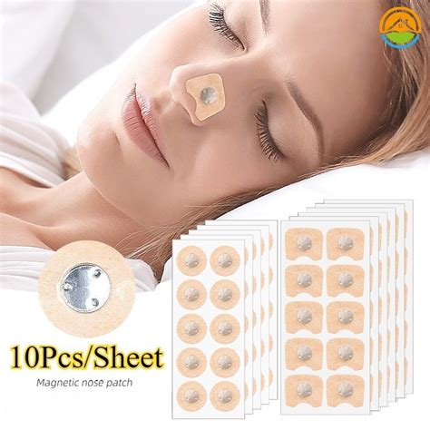 Breathing Ventilation Nose Patch Increase Lung Capacity Reduce Snoring Magnet Nasal Strips