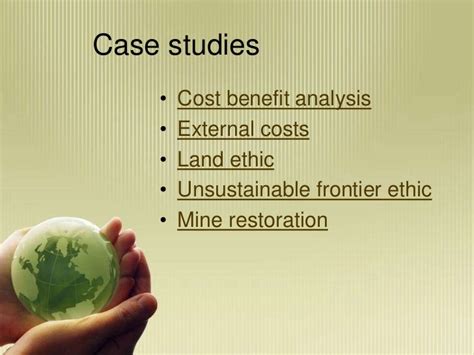 Environmental Value Systems