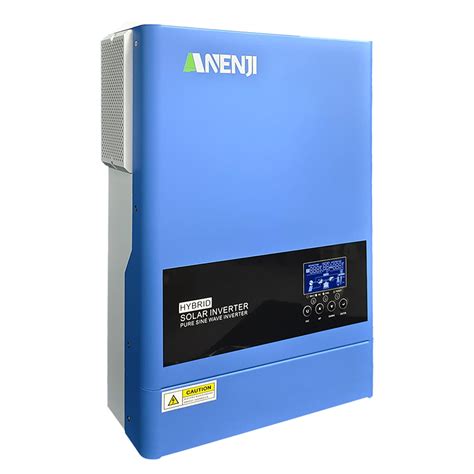 Anenji 62kw 48v Hybrid Solar Inverter 230v Off Grid Photovoltaic Inve