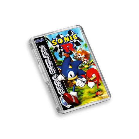 Sonic R Saturn Inspired Magnet