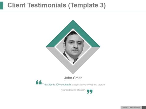 Client Testimonials Template 3 Ppt Powerpoint Presentation Inspiration