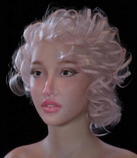 Female Advanced V2 3d Model Render State
