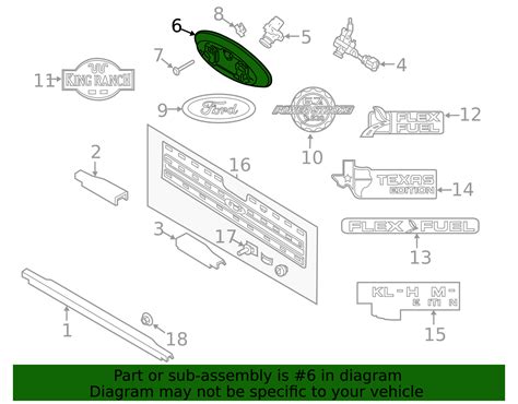 Rear Camera Mount Housing Tailgate Al3z 19h511 A