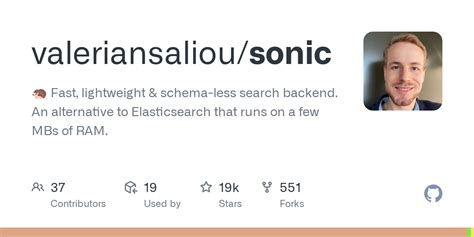 Github Valeriansaliousonic 🦔 Fast Lightweight And Schema Less Search Backend An Alternative