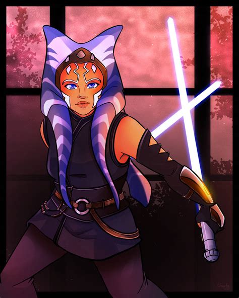 Togruta Ahsoka Tano By Chyche On Deviantart