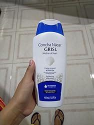 Crema corporal Grisi concha nácar aclarante 400 ml empaque puede variar Amazon mx Belleza