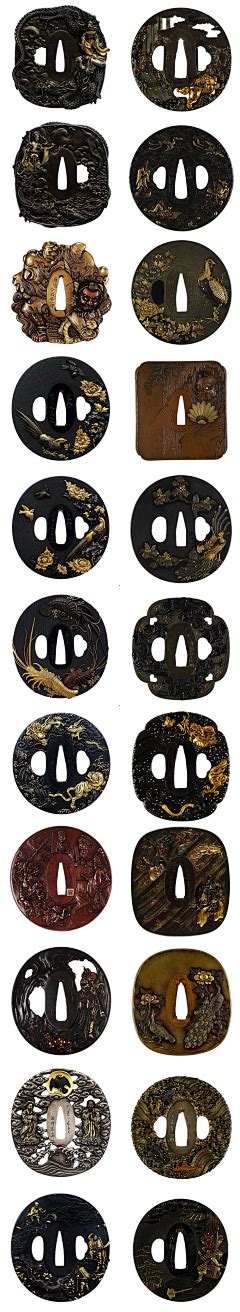 刀剑乱舞 花瓣网陪你做生活的设计师 刀镡