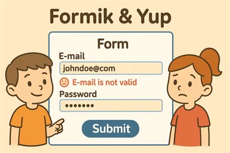 Formik And Yup Simplify Form Handling In React Mohammed Azad Ali V