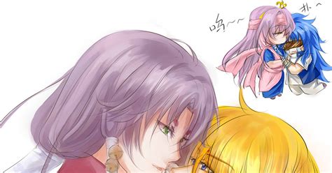 聖闘士星矢 【矢】shaka And Mu （3） 阿夜夜のイラスト Pixiv