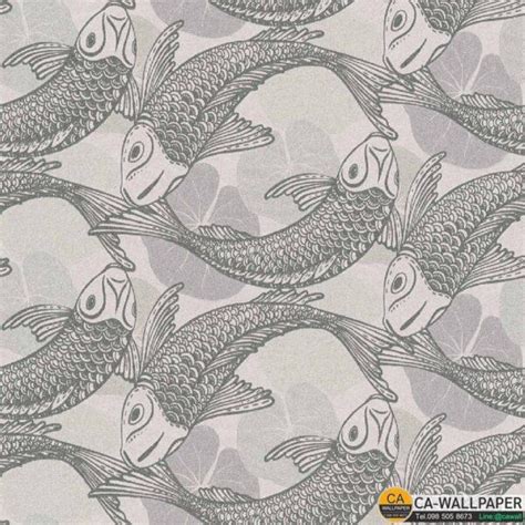 วอลเปเปอร์ลายปลาคราฟ No37859 1