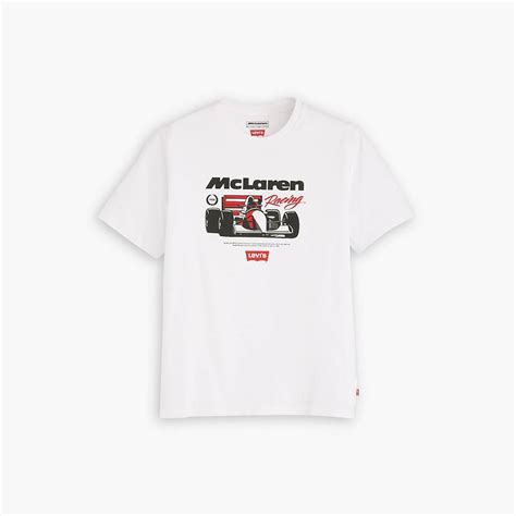 Levis® X Mclaren Racing Heritage Tee White Levis® At