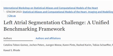 Heart Mri Image Dataset Left Atrial Segmentation Kaggle