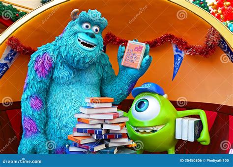 Disney Pixar Monsters Characters Editorial Photo Image Of Figures