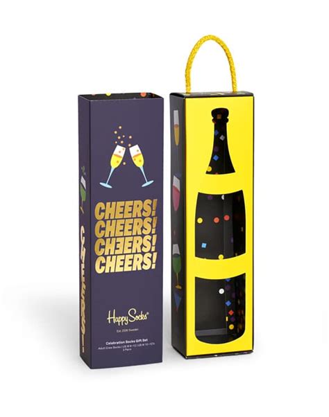 3 Pack Celebration Socks T Set Happy Socks Watch Wear