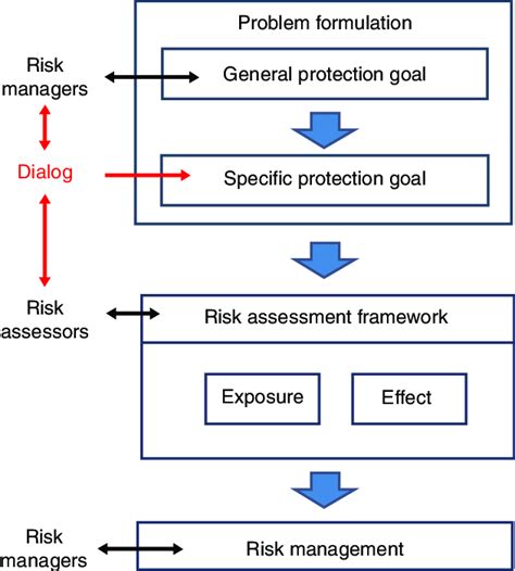 Relation Between Problem Formulation Protection Goals Risk Assessment