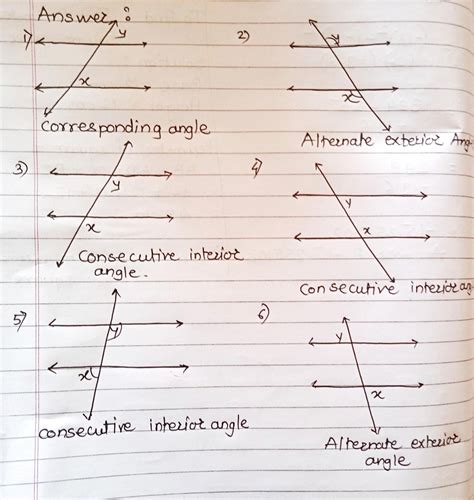 Solved Identify Each Pair Of Angles As Corresponding Alternate