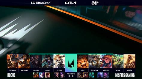 LEC Rogue V Misfits Spring Split 2022 Playoffs Recap
