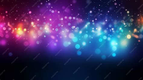 Premium Ai Image Free Vector Glowing Lights Background With Text Space