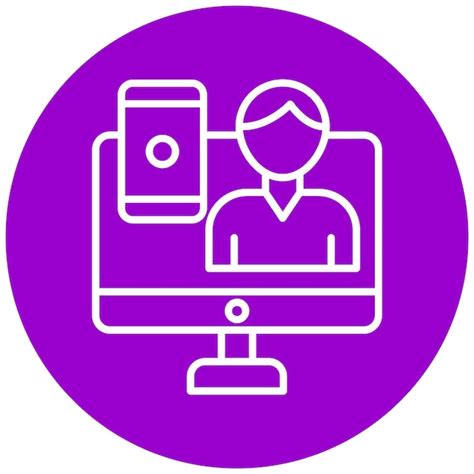 Premium Vector Vector Design Digital Native Male Icon Style