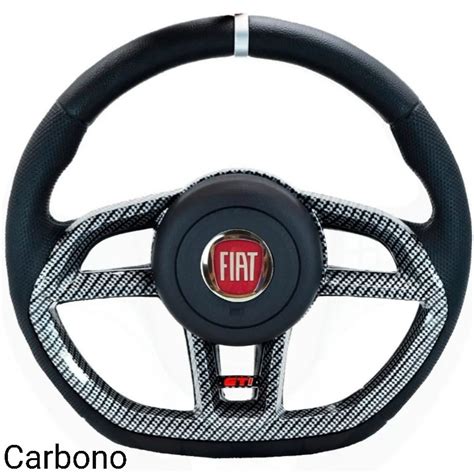 Volante Esportivo Modelo GTI Cubo Para Linha Fiat Shopee Brasil