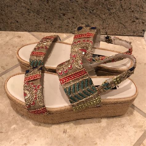 Alice Olivia Anastasia Sequin Colorful Embroidered Gem