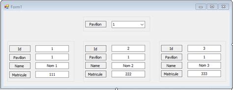 Remplir TextBox Par ComboBox VB NET