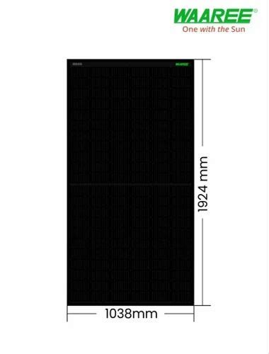 Waaree Mono Perc All Black Solar Pv Module At ₹ 15993piece Waaree