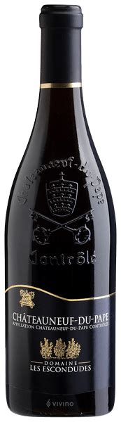 Cellier des Princes Les Escondudes Châteauneuf du Pape Vivino US