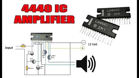 La 4440 Ic Datasheet Features Specifications And Applications