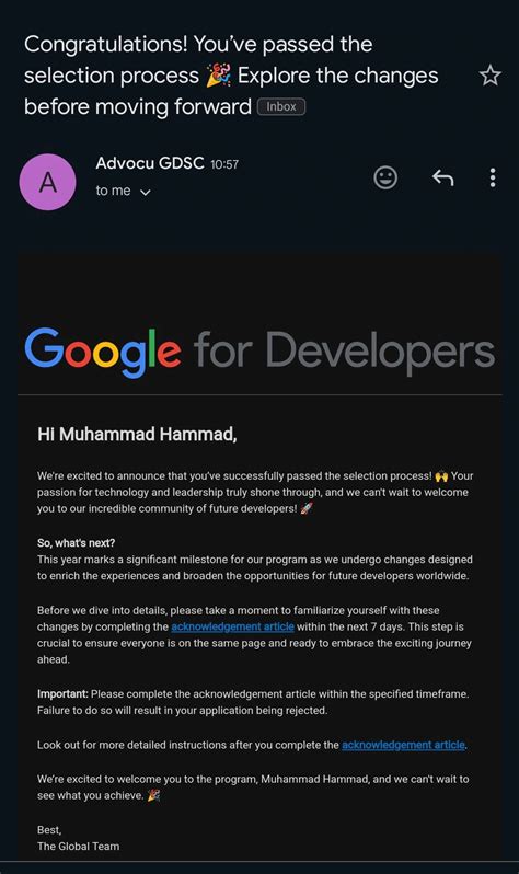 Muhammad Hammad Nazir On Linkedin Stepping Into A New Role [gdg On Campus]🚀 I Am Honoured To