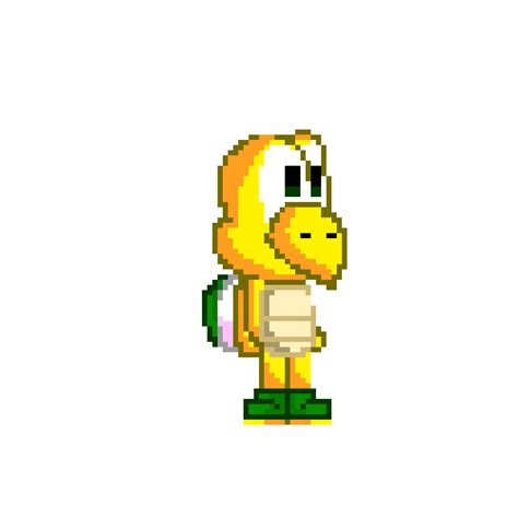 Pixilart Koopa Troopa Sprite By Sprite Works