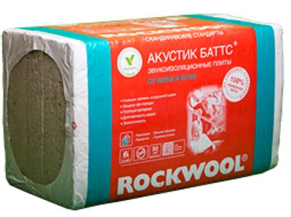 Звукоизоляция Rockwool Акустик Баттс | отзывы