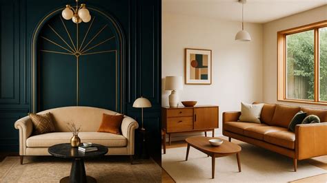 Hvad Er Forskellen Mellem Art Deco Og Midcentury Modern Design