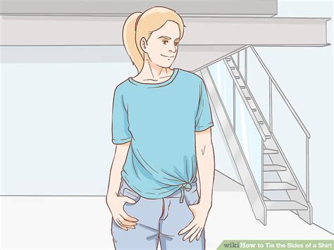 How To Tie The Sides Of A Shirt 8 Steps With Pictures Wikihow