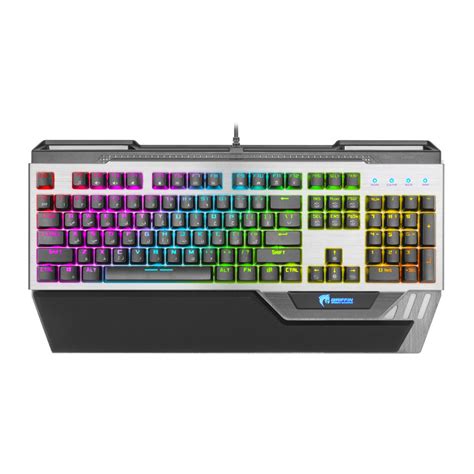 قیمت و خرید کیبورد گیمینگ گرین مدل Gk803 Rgb، مکانیکال سوییچ آبی، Full