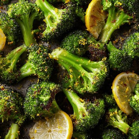 Roasted Broccoli With Lemon Zest
