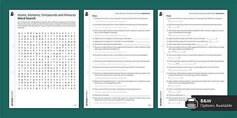 Atomic Structure Word Search Teacher Made Twinkl