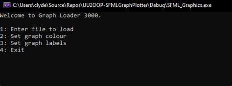 github conor clyde uu2oop sfmlgraphplotter [uu year 2 object oriented programming