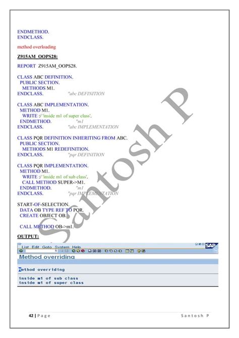Ooabap Notes Withprograms Pdf