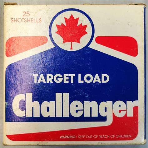 Vintage Challanger 12 Ga Target Load 12 Ga Shotgun Shells 7 1 2 Shot