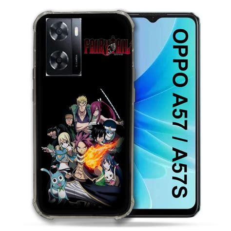 Coque Pour Oppo A57 A57s Manga Fairy Tail Logo Team